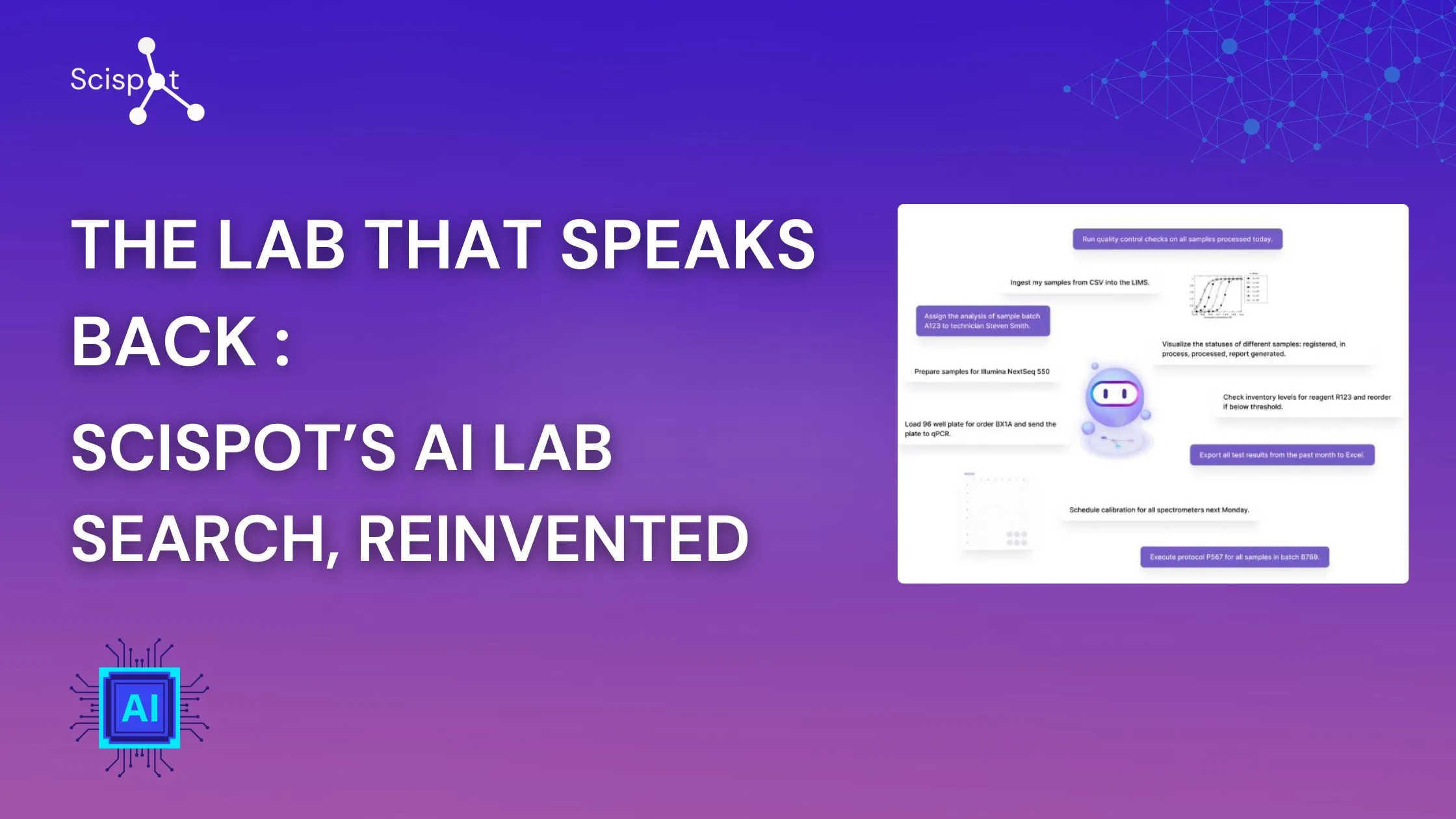 The Lab That Speaks Back: How Scispot’s AI Agent Redefines Digital Search for Scientists | Trends